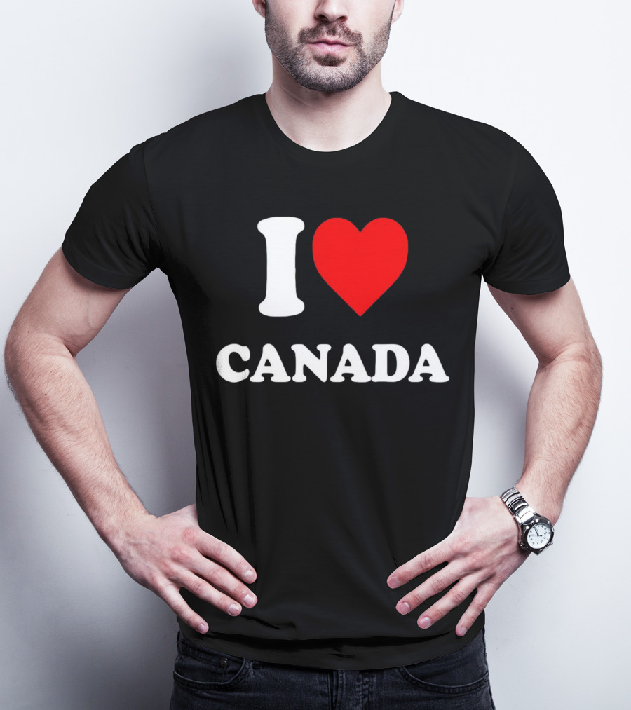 I Love Canada Elon Musk T-Shirt