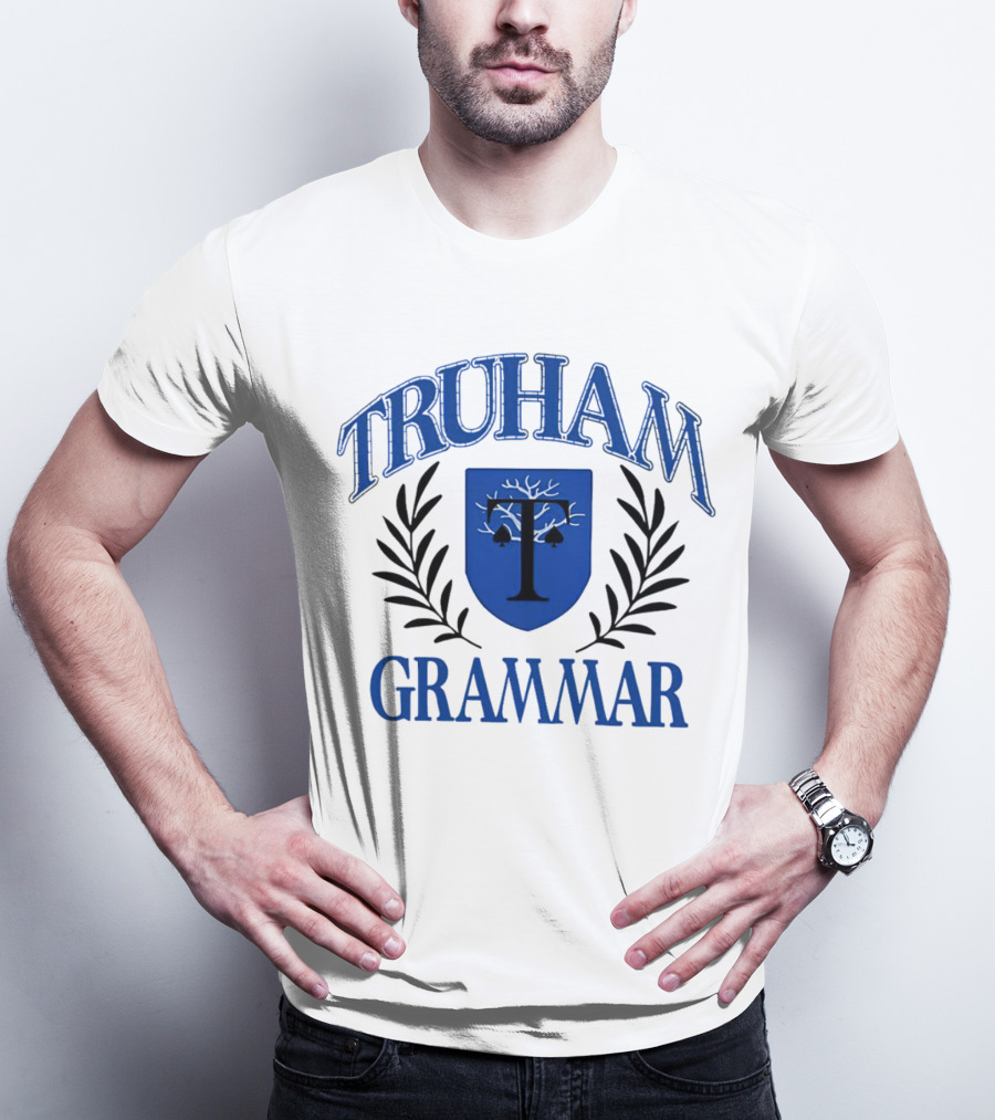 Truham Grammar Crest Anthony Smith Heartstopper T-Shirt