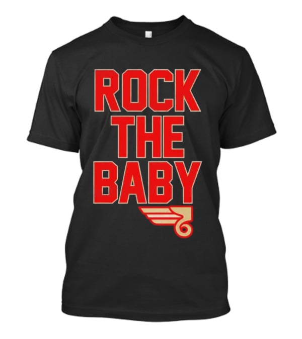 ROCK THE BABY Basketball Dunking T-Shirt