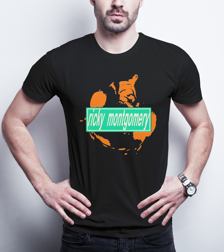 Ricky Montgomery Text With Spinning Dog T-Shirt