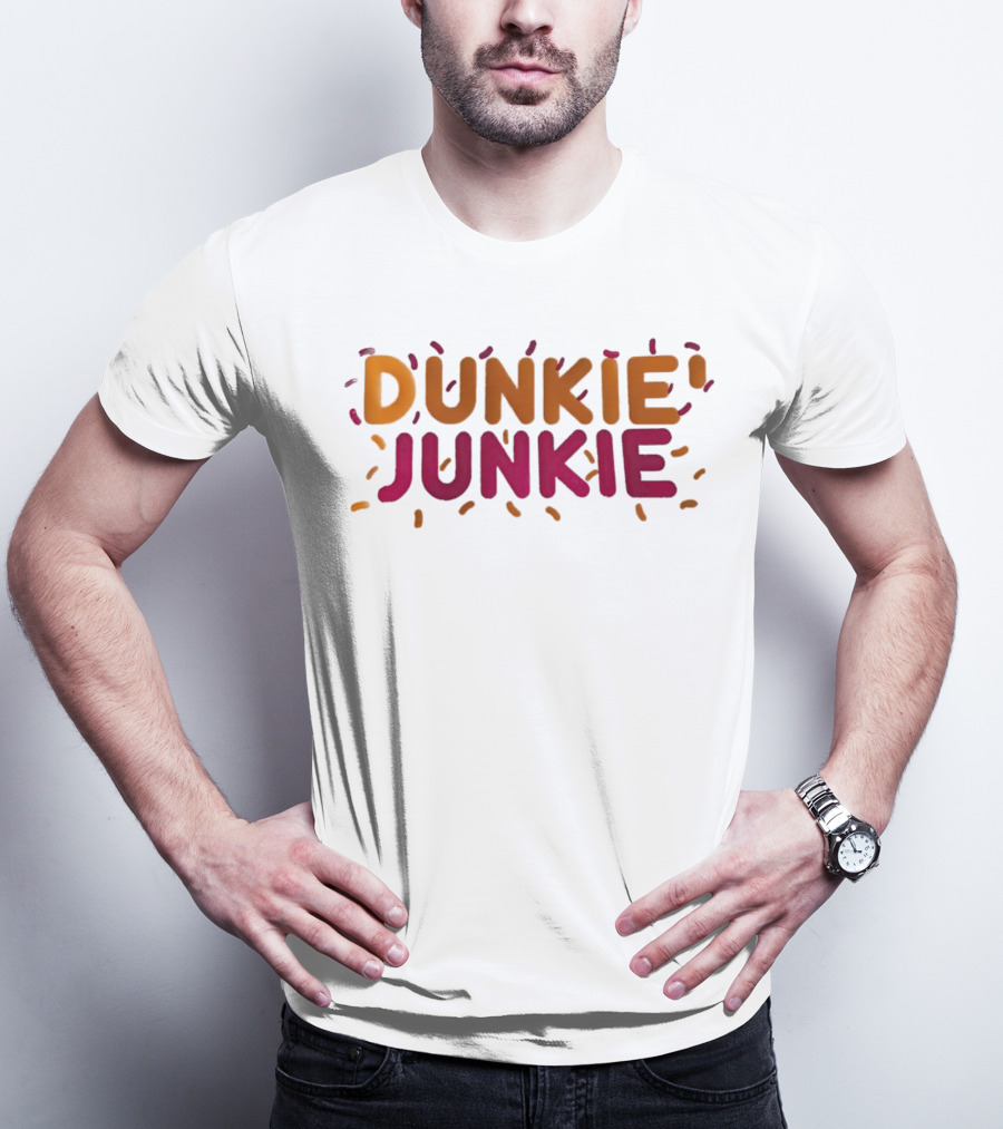 Dunkie’ Junkie Donut Sprinkle T-Shirt
