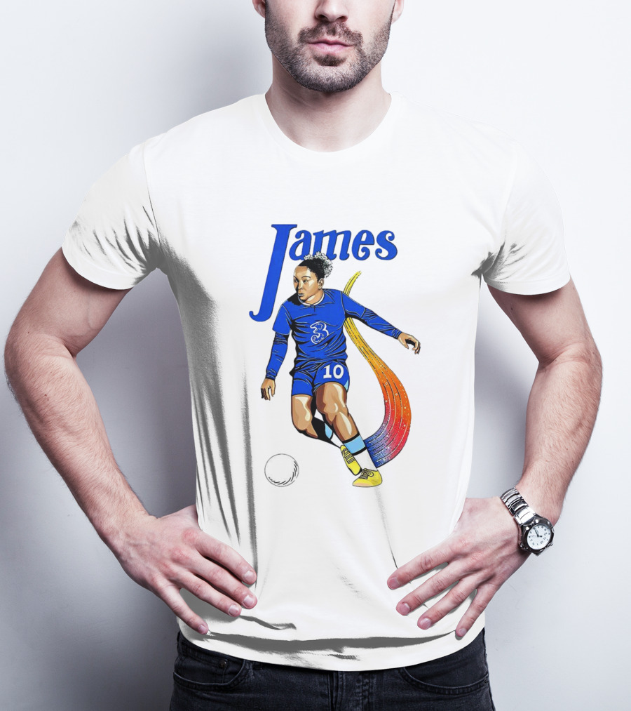 Chelsea Women Soccer Lauren James Number 10 Cheat Code T-Shirt