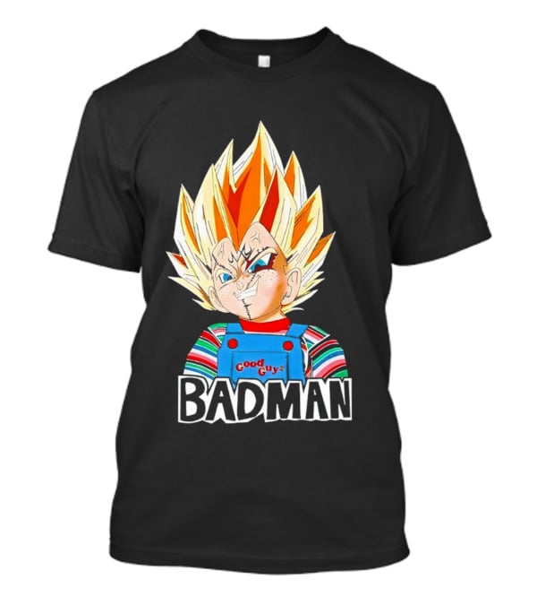 Vegeta Badman Good Guys Mashup T-Shirt