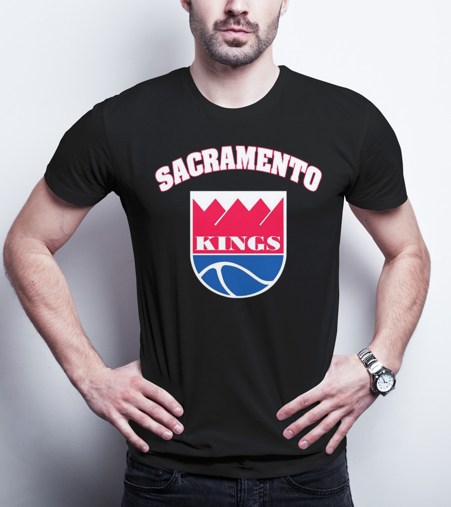 Sacramento Kings Retro Basketball Team T-Shirt
