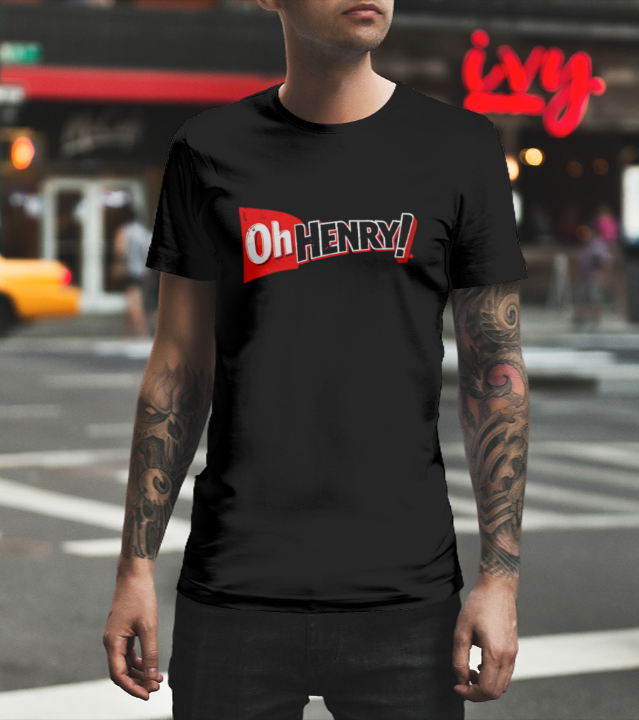 Oh Henry Candy Bar Logo Halloween T-Shirt