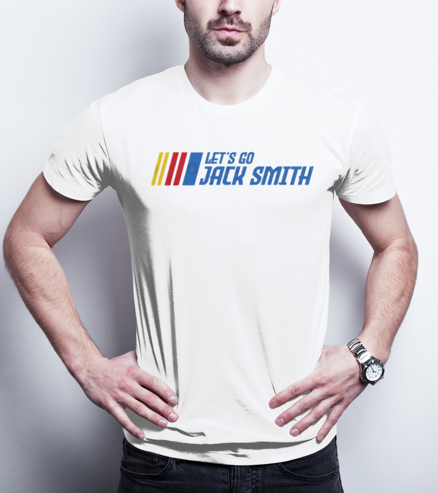 LET'S GO JACK SMITH NASCAR Stripes T-Shirt