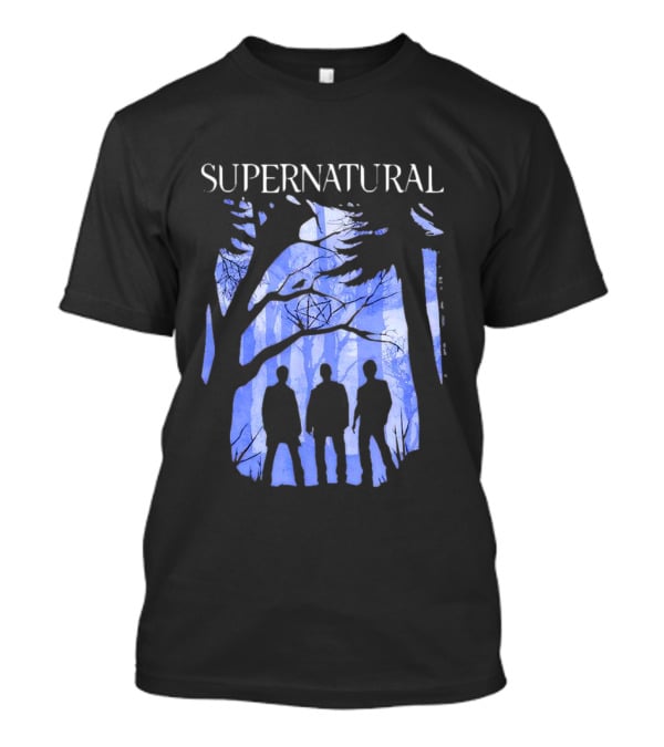 Supernatural Forest Silhouettes Trio T-Shirt