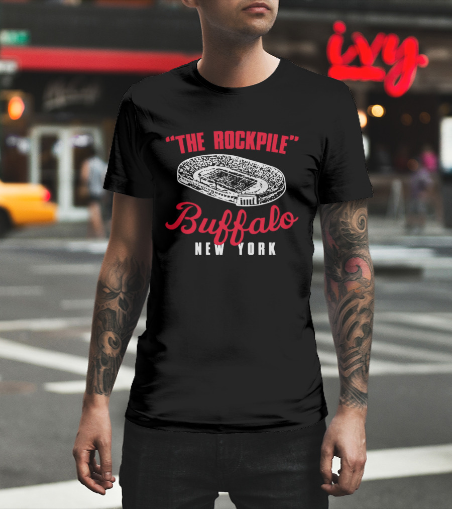 The Rockpile Buffalo New York Stadium T-Shirt