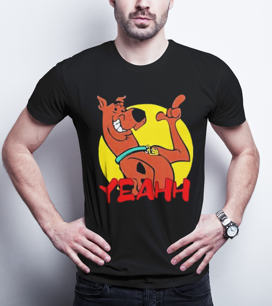 Scooby Cartoon Yeahh Classic Pose T-Shirt