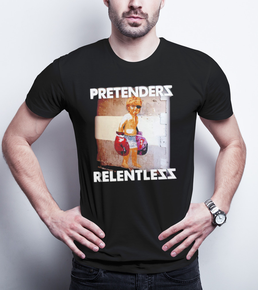 Pretenders Relentless Child Boxer Graffiti Urban T-Shirt