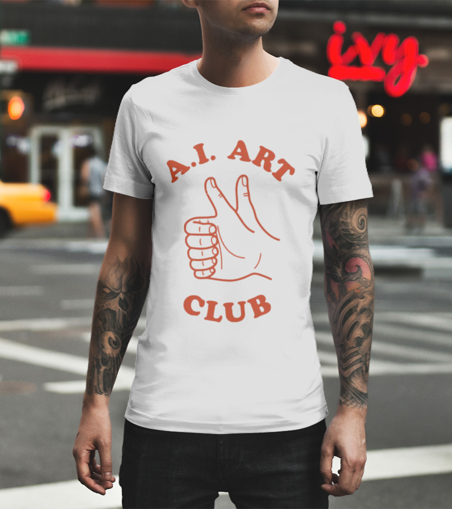 A.I. Art Club Thumbs Up T-Shirt