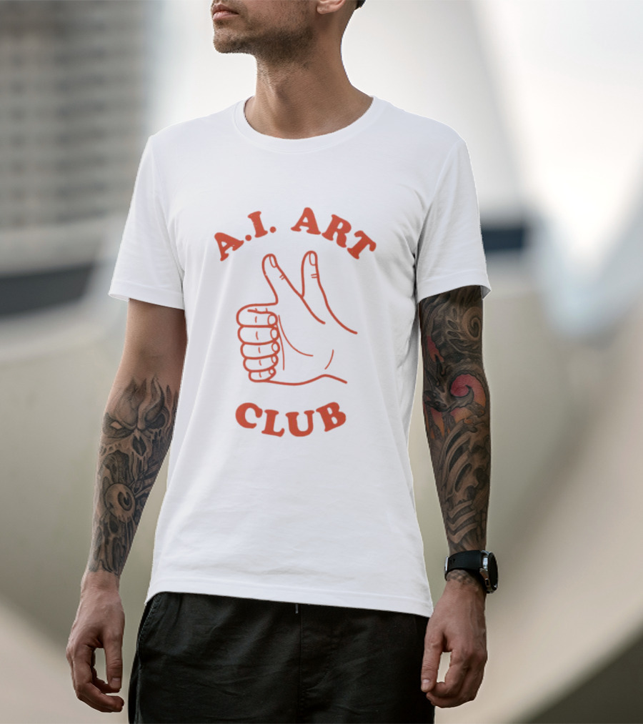 A.I. Art Club Thumbs Up T-Shirt