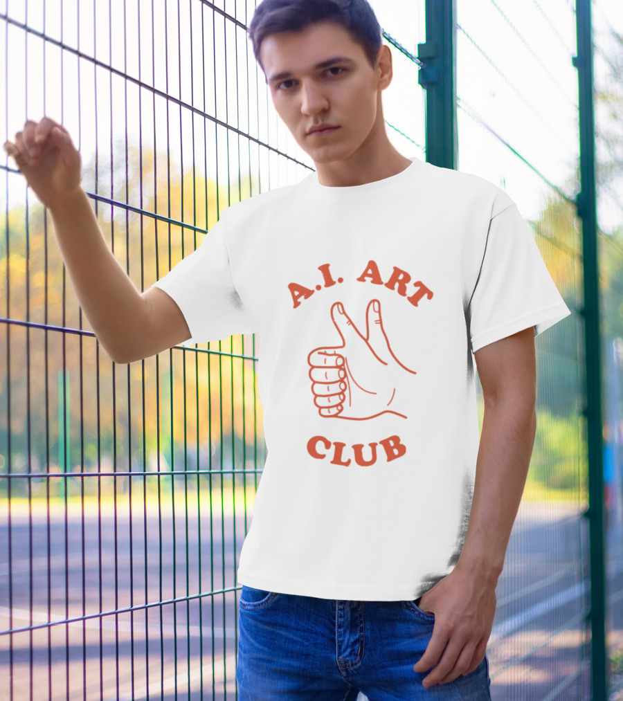 A.I. Art Club Thumbs Up T-Shirt