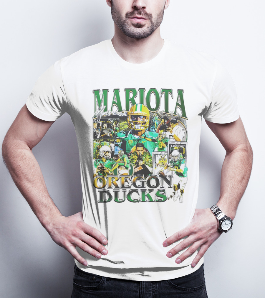 Mariota Oregon Ducks Football Legend T-Shirt
