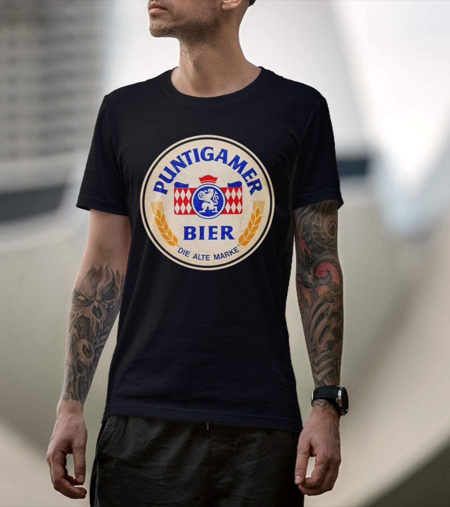 Puntigamer Bier Die Alte Marke Classic Badge T-Shirt