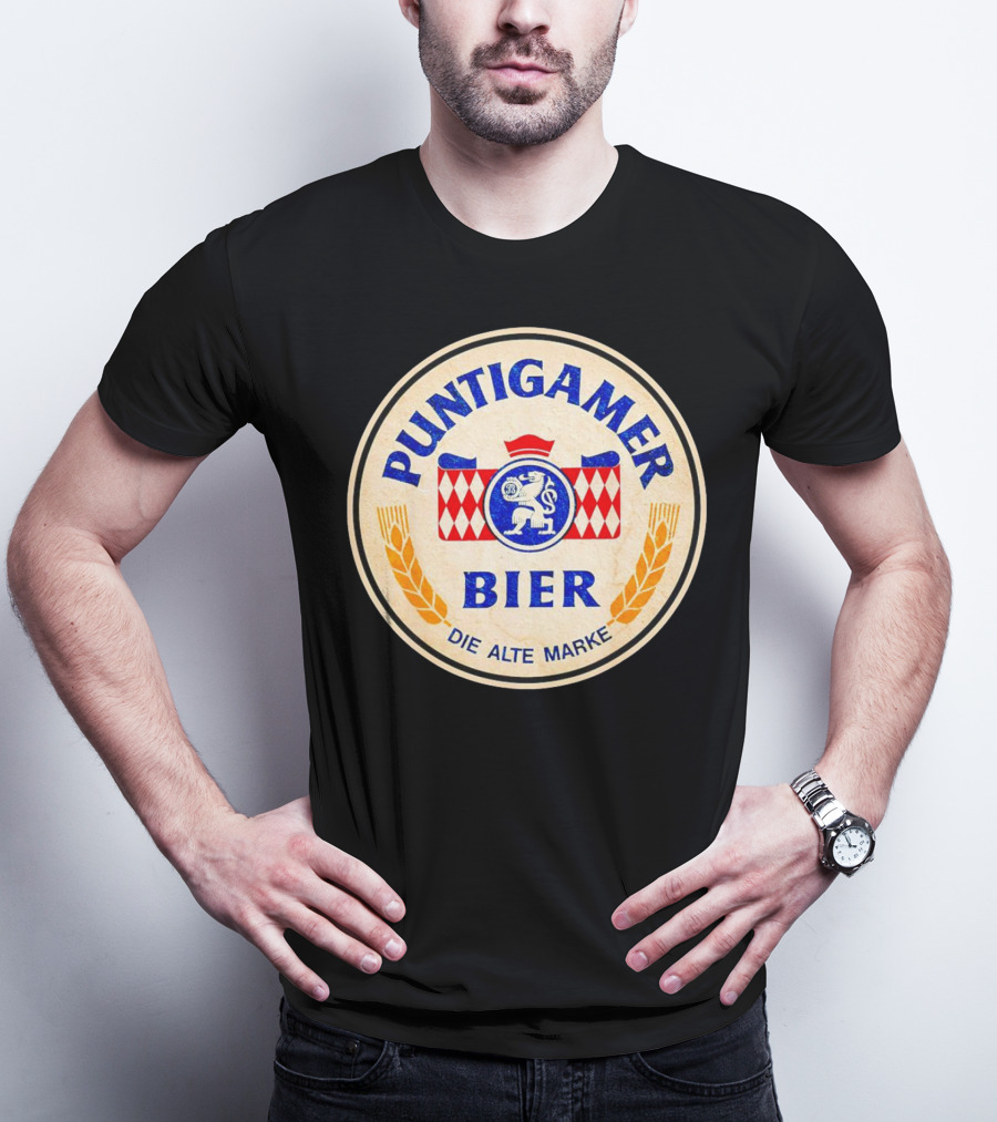 Puntigamer Bier Die Alte Marke Classic Badge T-Shirt