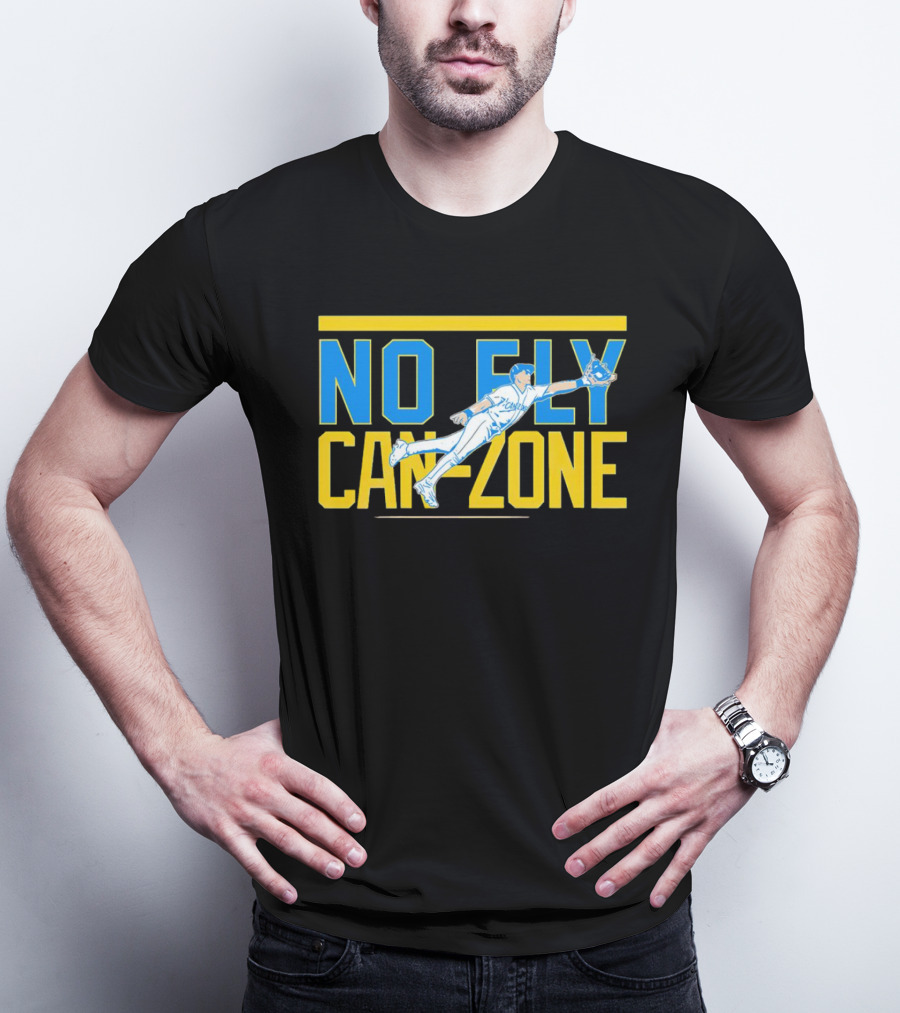 Dominic Canzone No Fly Can Zone Seattle Mariners Baseball Player T-Shirt