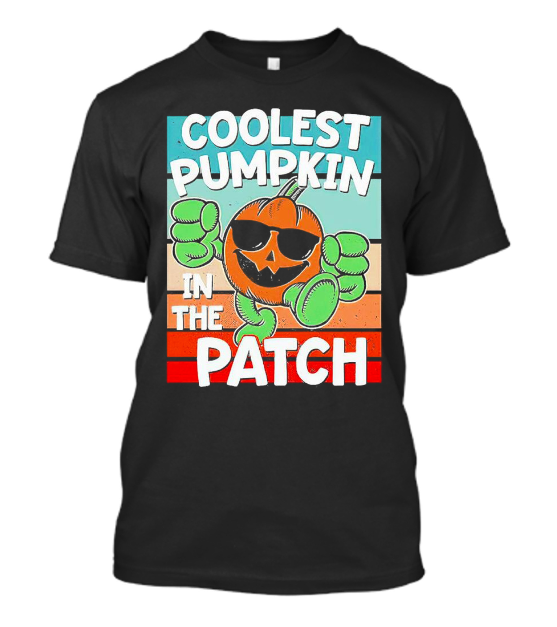Coolest Pumpkin In The Patch Halloween T-Shirt