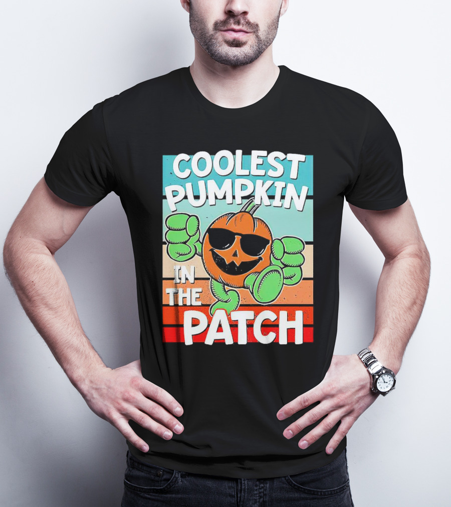 Coolest Pumpkin In The Patch Halloween T-Shirt