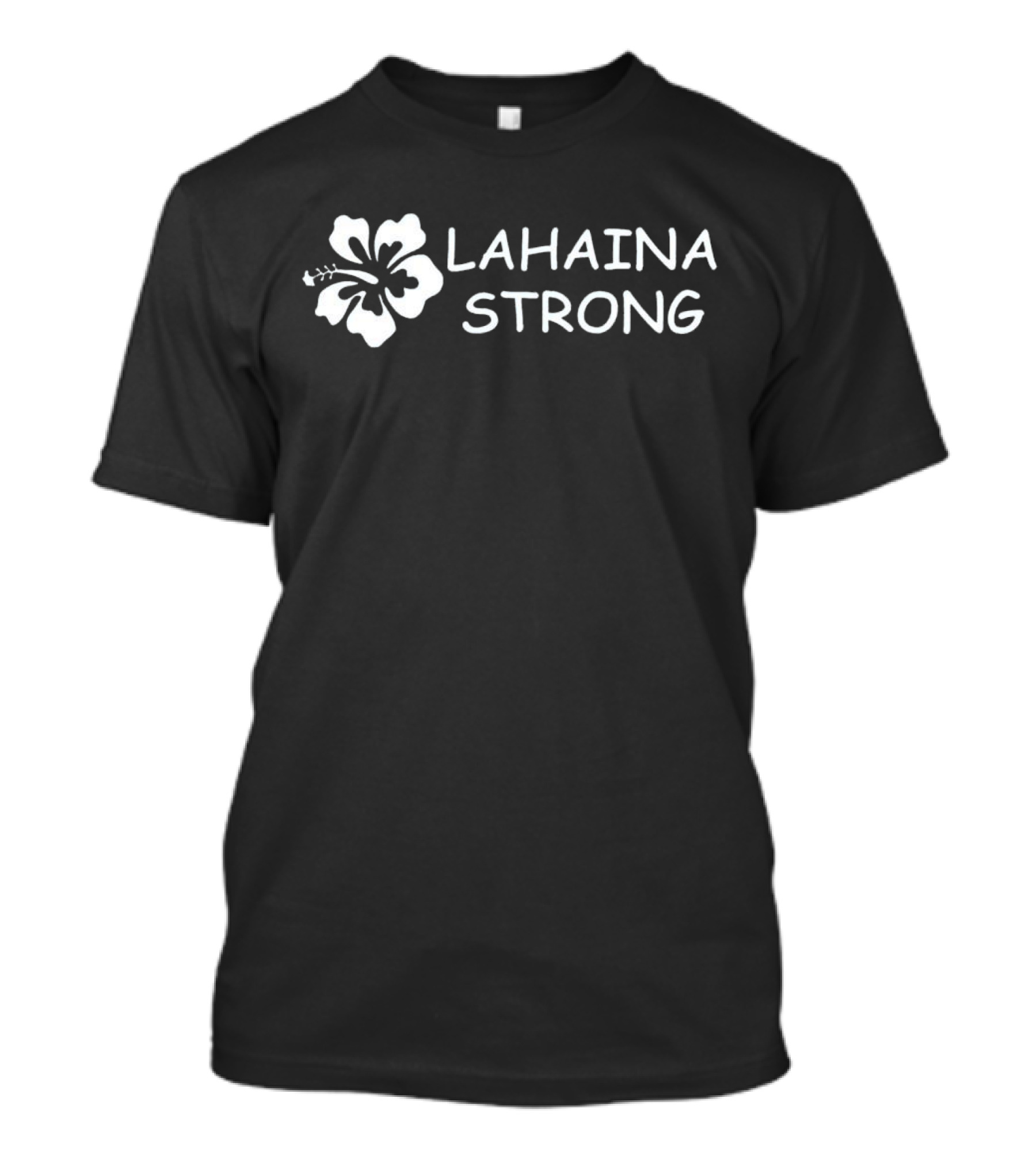 Lahaina Strong Hibiscus Support Maui T-Shirt