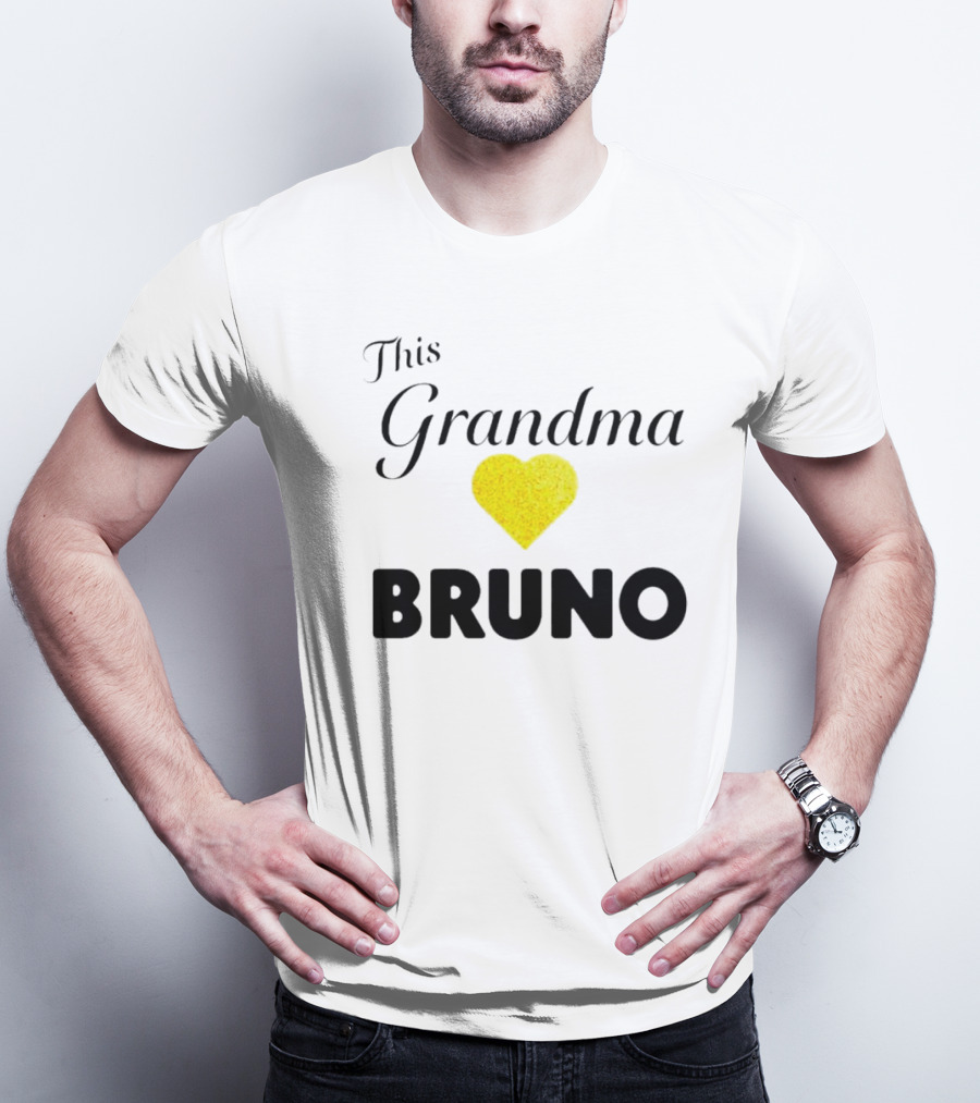 This Grandma Heart Bruno T-Shirt