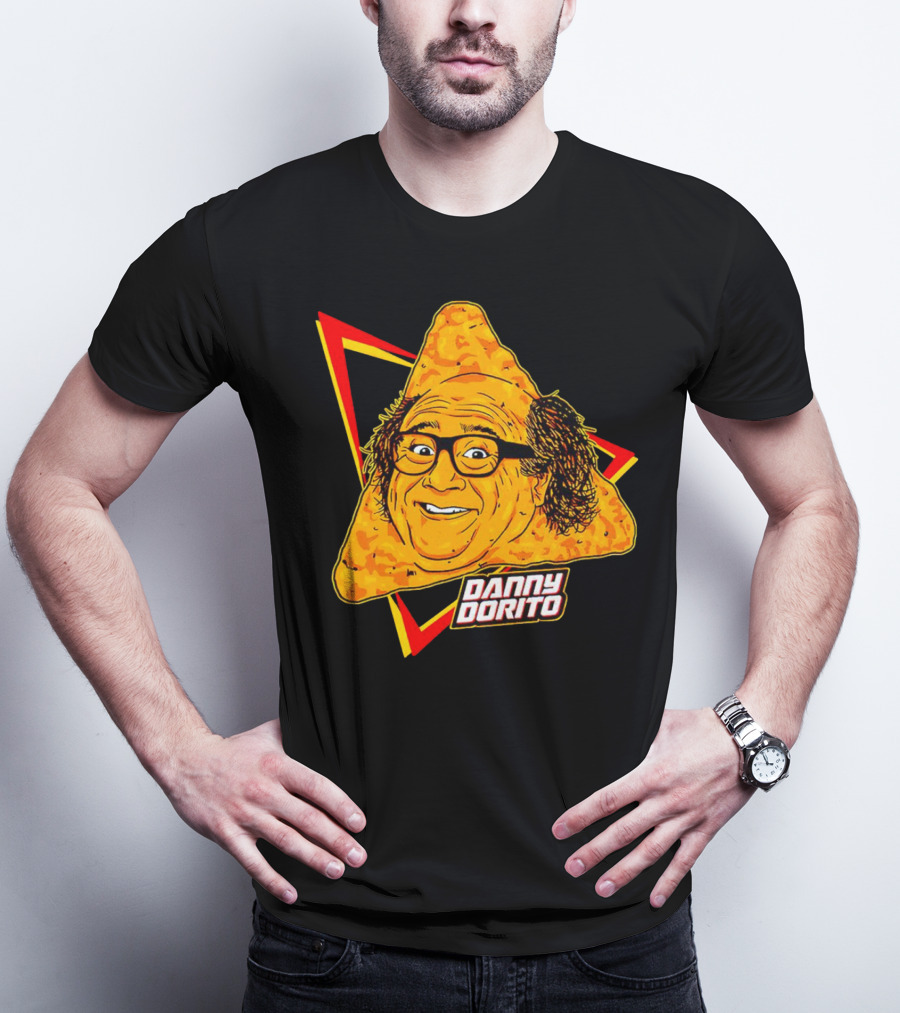 Danny Dorito Cheese Chip Face T-Shirt