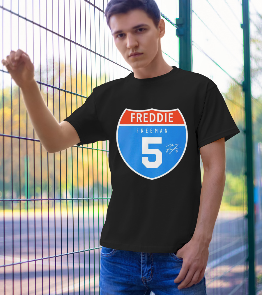 Freddie Freeman Interstate 5 Signature T-Shirt