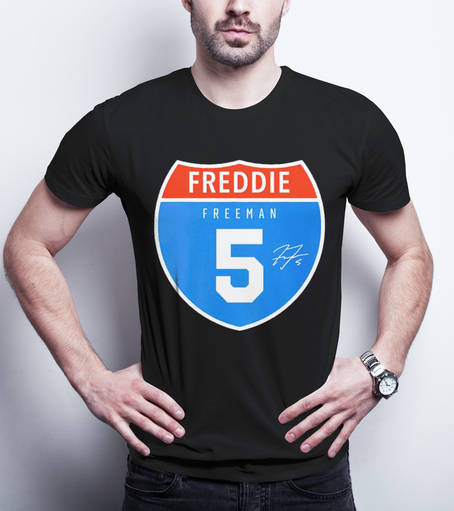 Freddie Freeman Interstate 5 Signature T-Shirt
