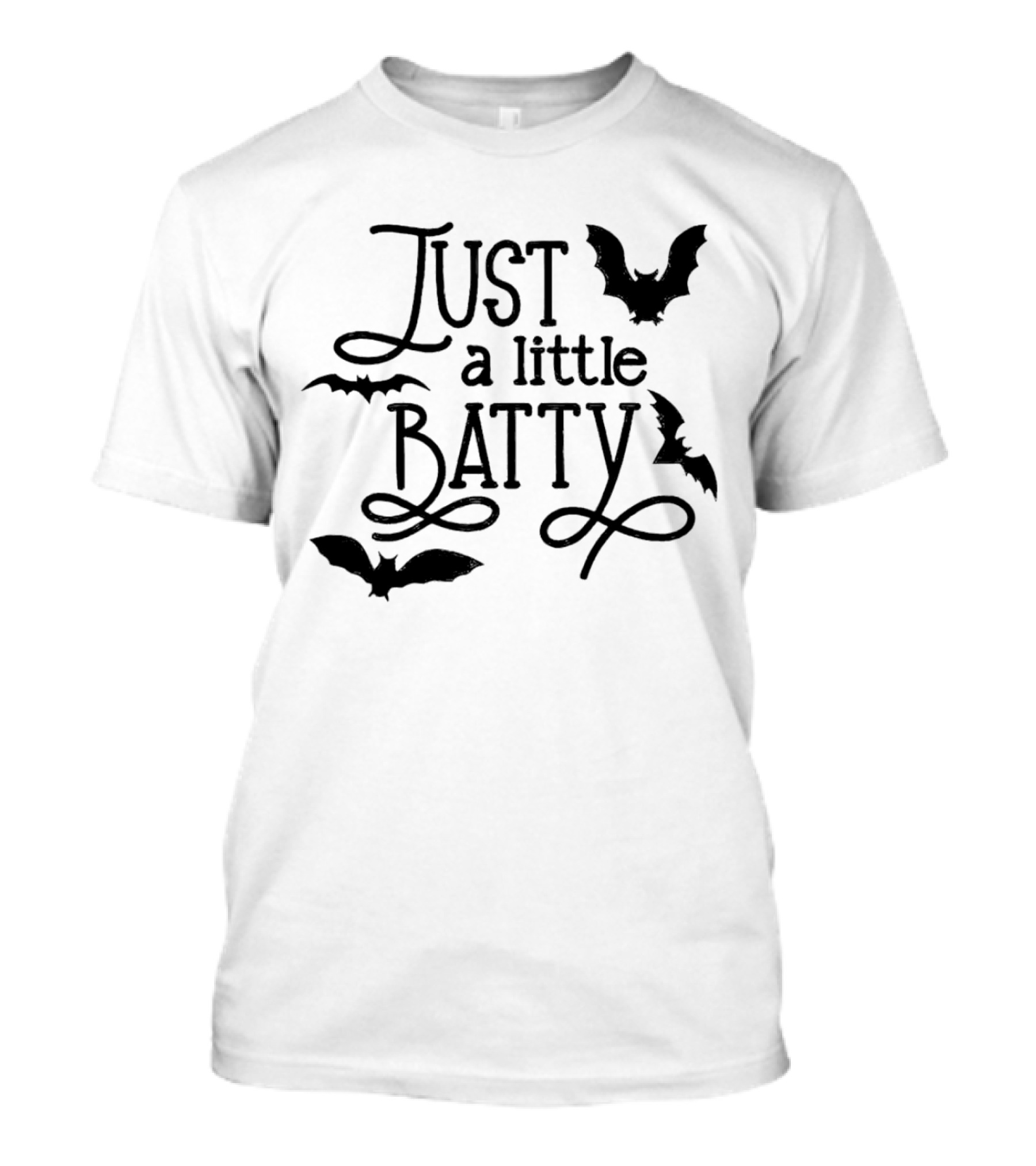 Just A Little Batty With Flying Bats T-Shirt