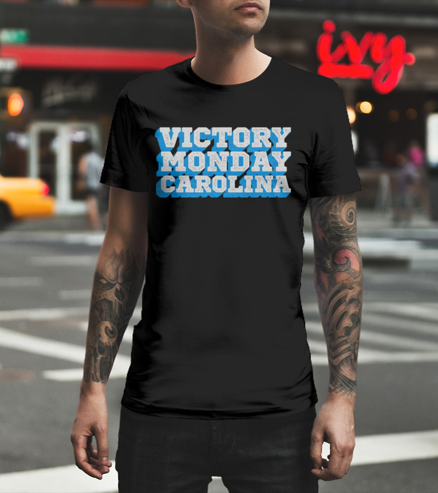 Victory Monday Carolina Sports Fan T-Shirt