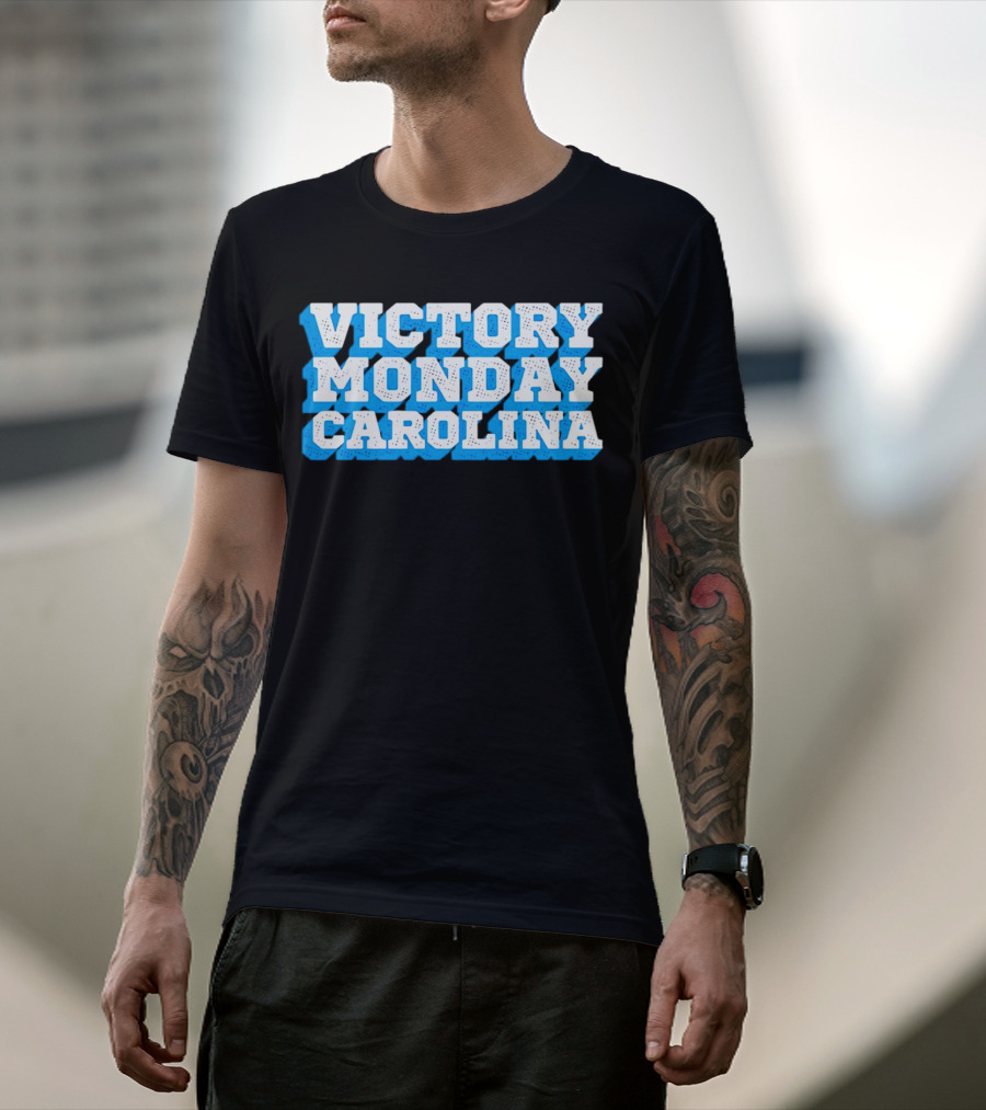 Victory Monday Carolina Sports Fan T-Shirt