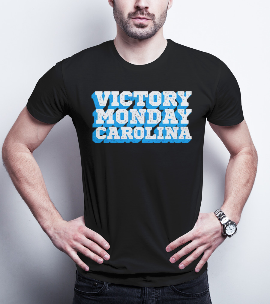 Victory Monday Carolina Sports Fan T-Shirt