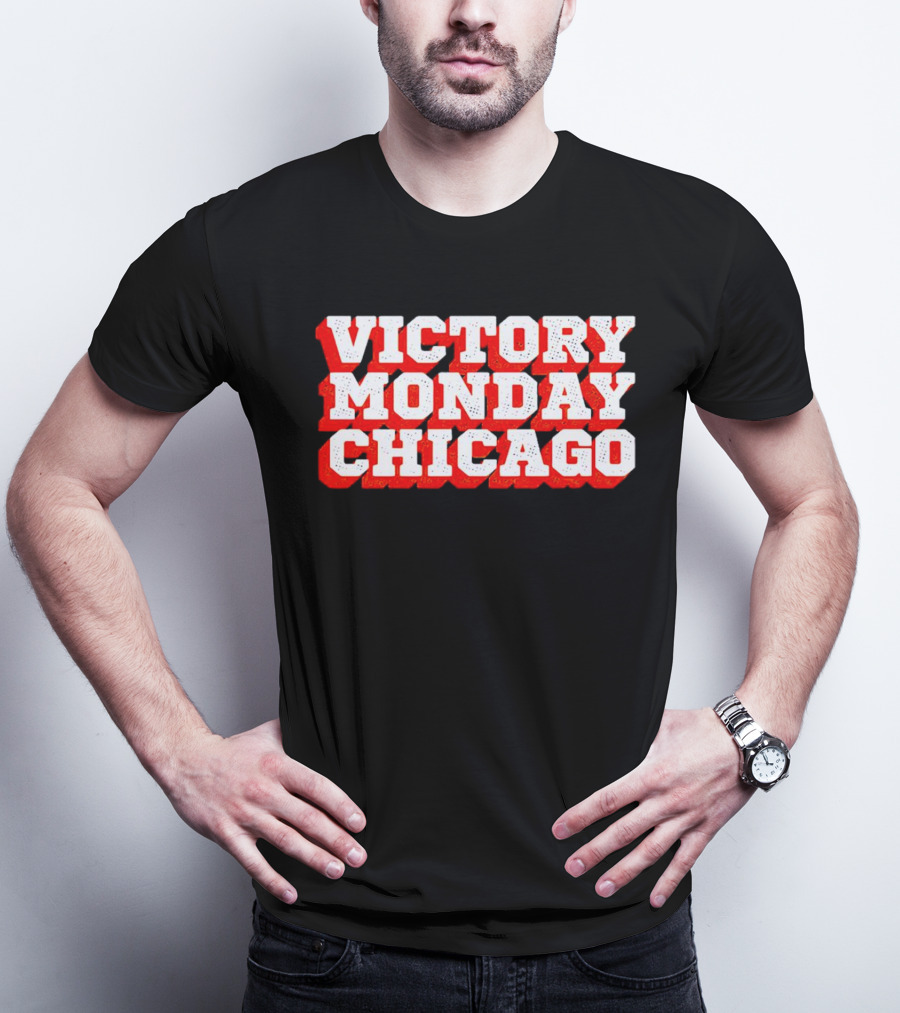 Victory Monday Chicago Bears Fans T-Shirt