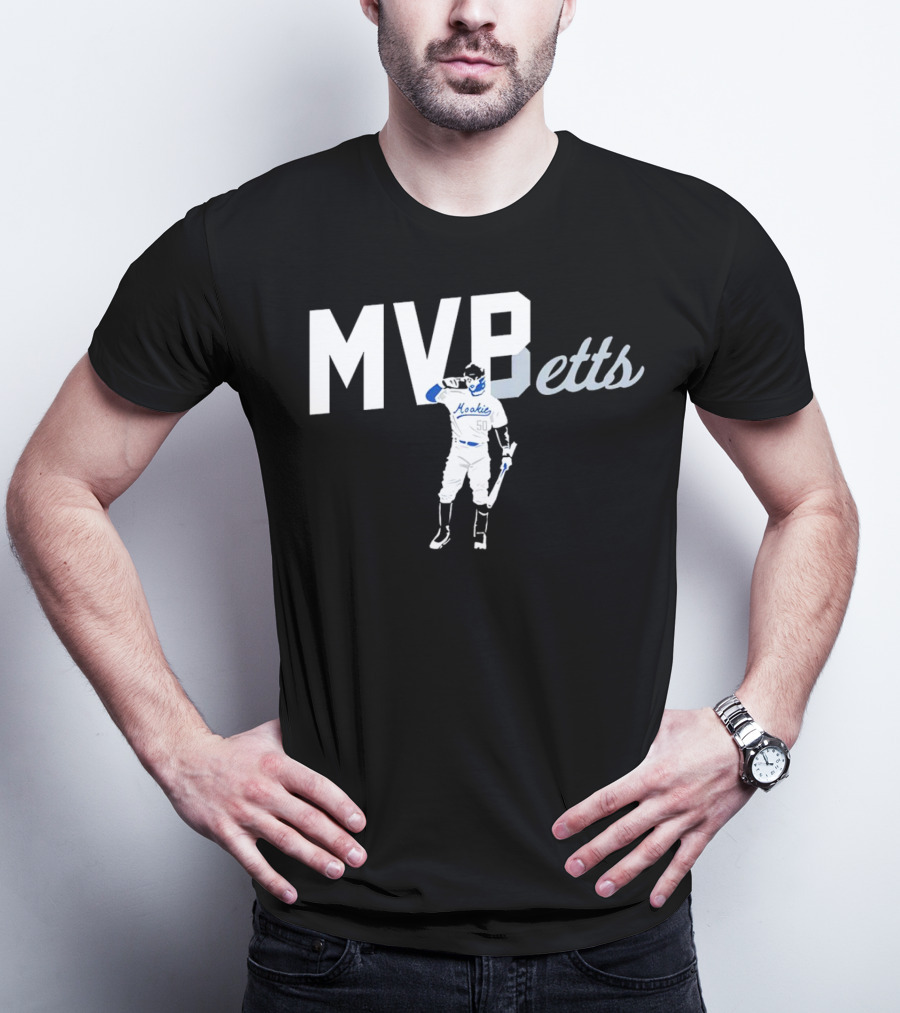 Mookie Betts MVP Player 50 Salute T-Shirt