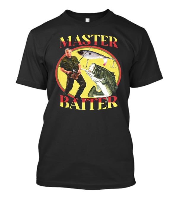 Master Baiter Fishing Humor Big Catch Lure T-Shirt