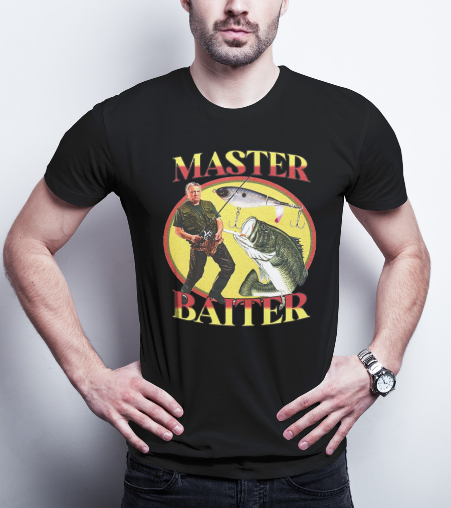 Master Baiter Fishing Humor Big Catch Lure T-Shirt