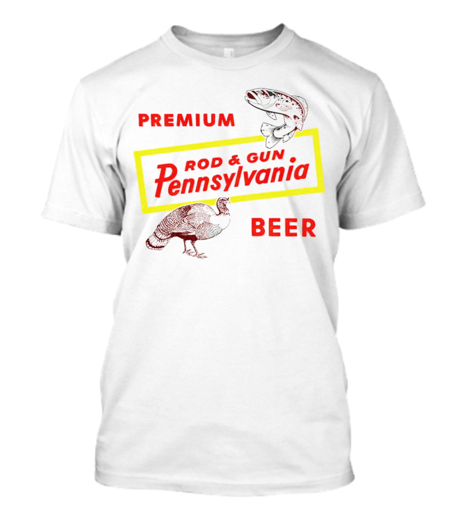 Premium Rod And Gun Pennsylvania Beer T-Shirt