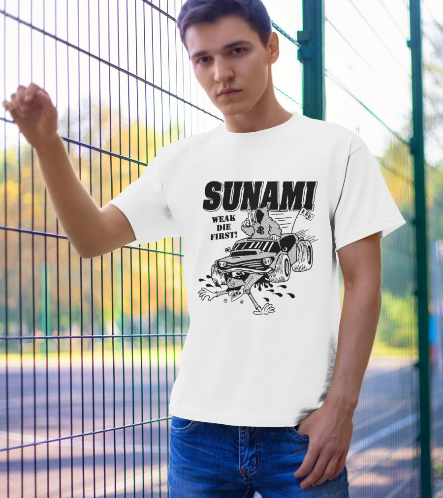 SUNAMI Weak Die First Monster Truck T-Shirt