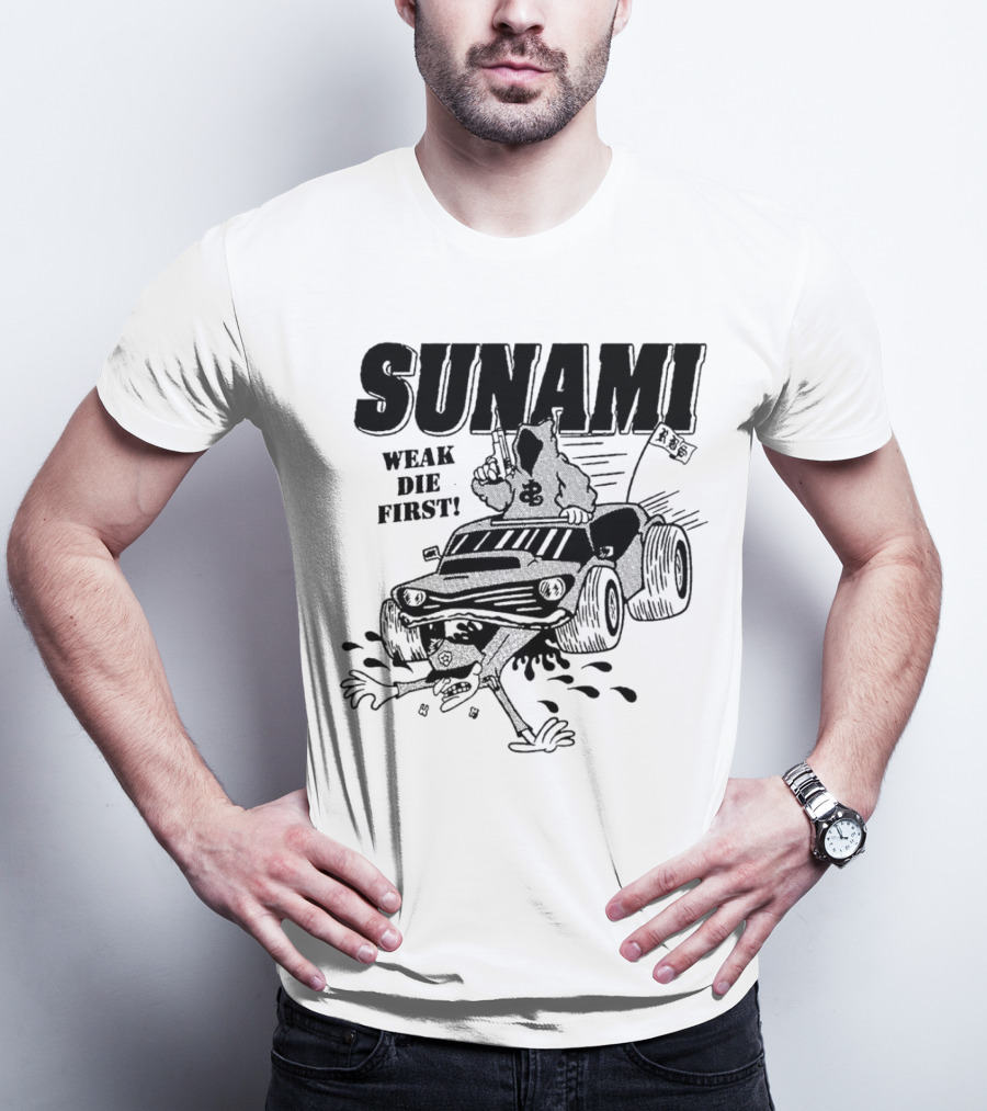 SUNAMI Weak Die First Monster Truck T-Shirt
