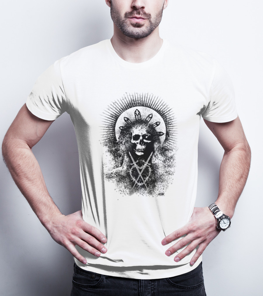 Julia Hart Danse Macabre Skull Crown AEW T-Shirt