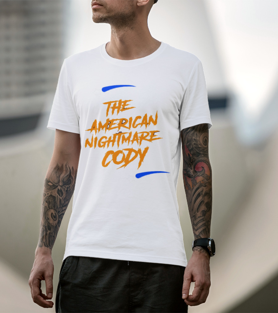 The American Nightmare Cody With Stars And Blue Streaks T-Shirt