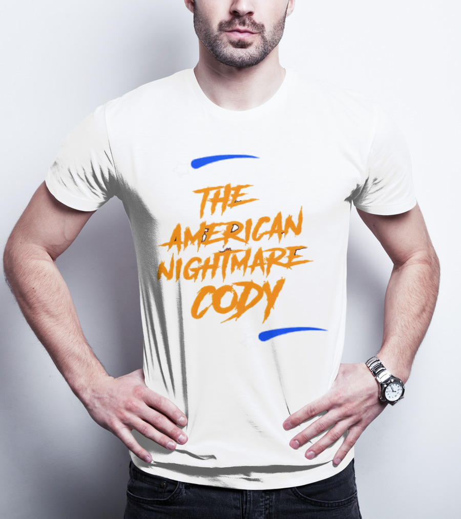 The American Nightmare Cody With Stars And Blue Streaks T-Shirt