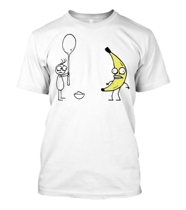 Don Hertzfeldt Rejected Animation Spoon Banana Scene T-Shirt