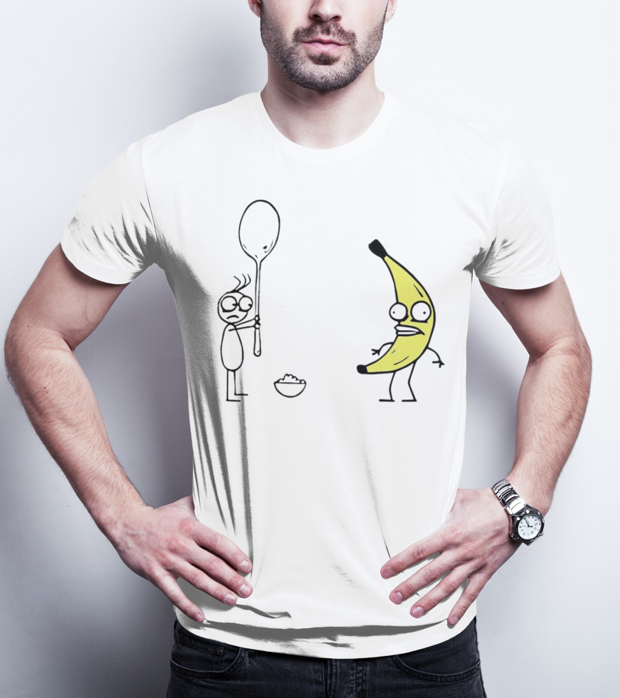 Don Hertzfeldt Rejected Animation Spoon Banana Scene T-Shirt
