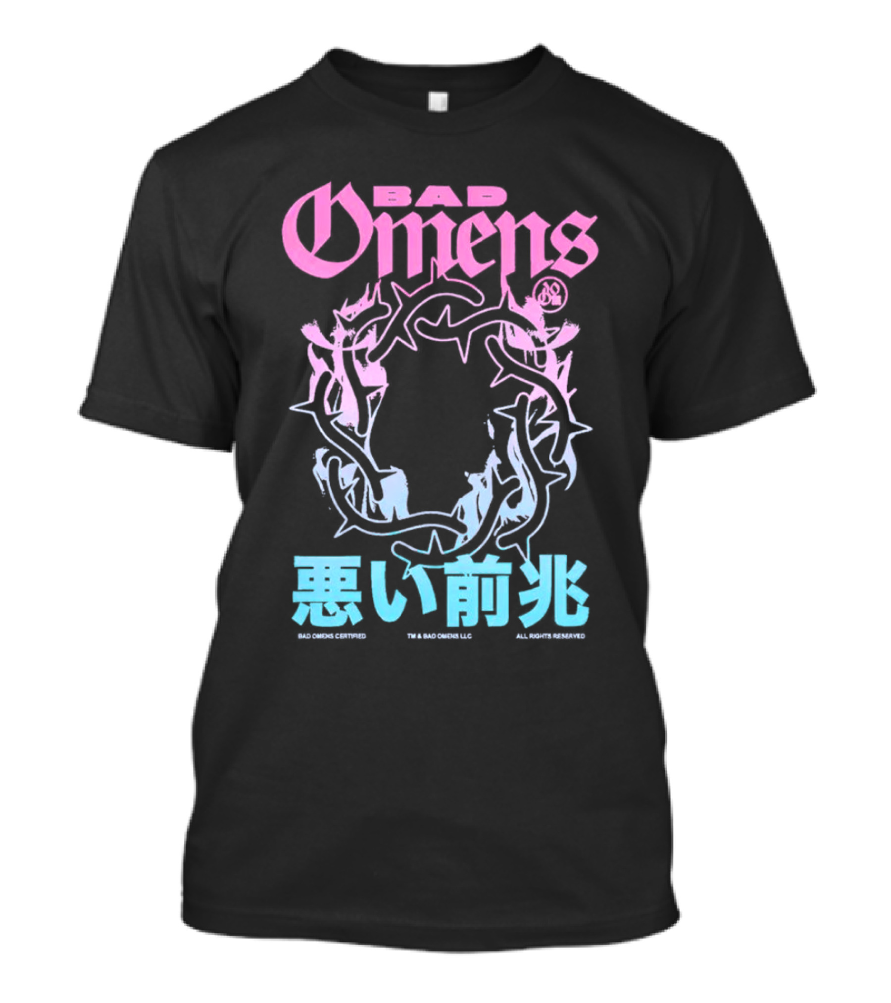 Bad Omens Thorn Crown  T-Shirt