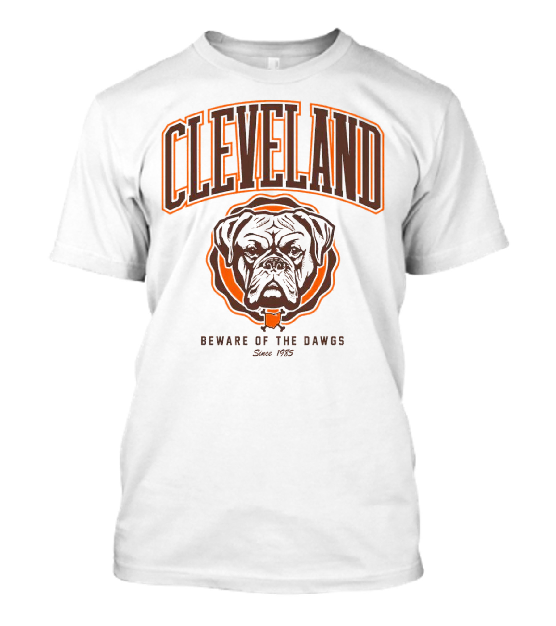 Cleveland Beware Of The Dawgs Since 1985 T-Shirt