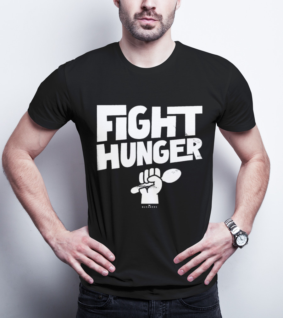 Gleaners Fight Hunger Fist With Spoon T-Shirt