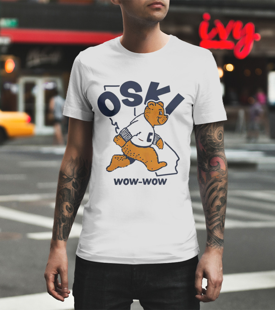 Oski Wow-Wow Funny Bear Vintage Cal Berkeley T-Shirt