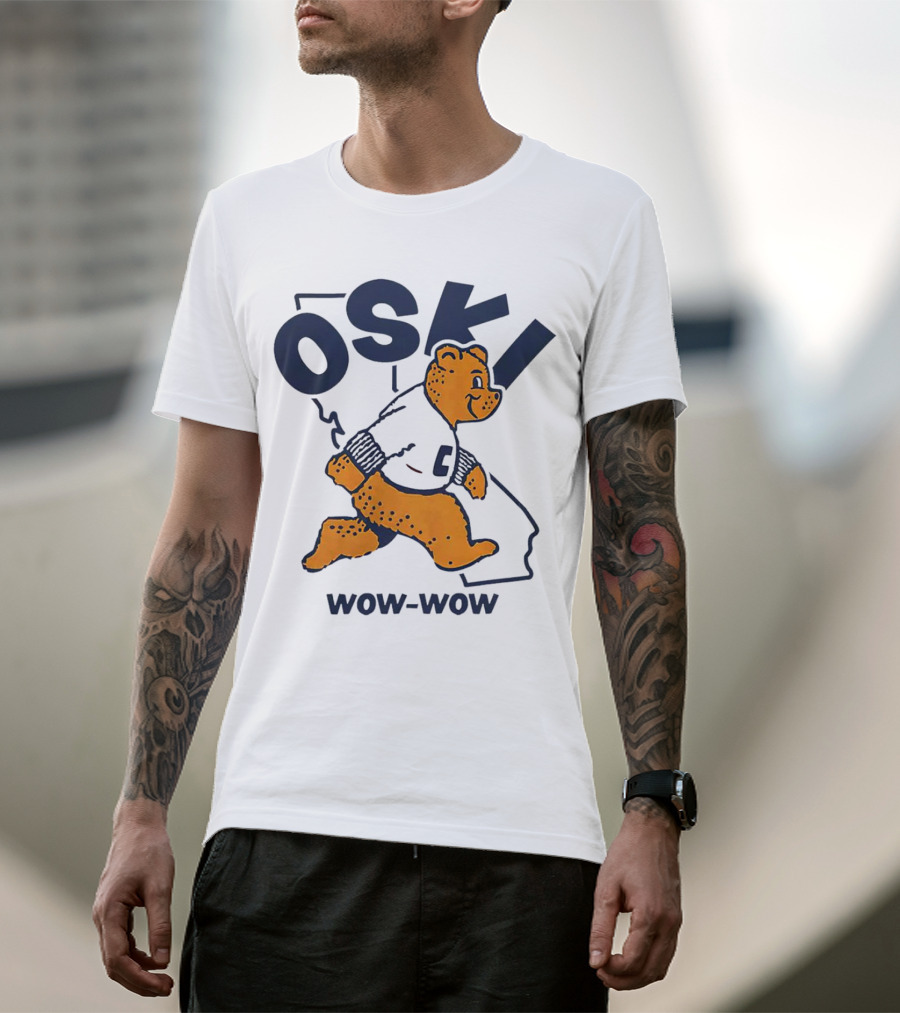 Oski Wow-Wow Funny Bear Vintage Cal Berkeley T-Shirt