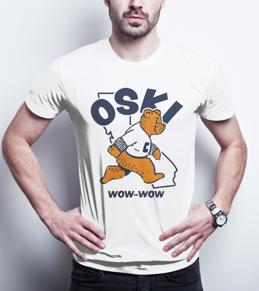 Oski Wow-Wow Funny Bear Vintage Cal Berkeley T-Shirt